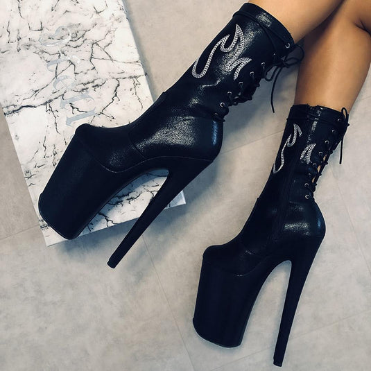 Size Guide | Hella Heels UK - EU Size Chart | Inch - cm